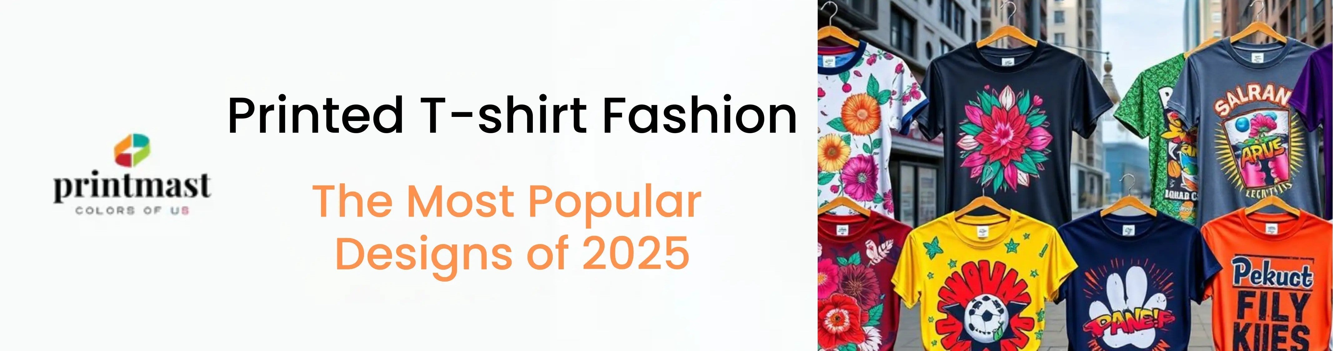 Printed T-shirt Fashion: The Most Popular Designs of 2025 – Printmast